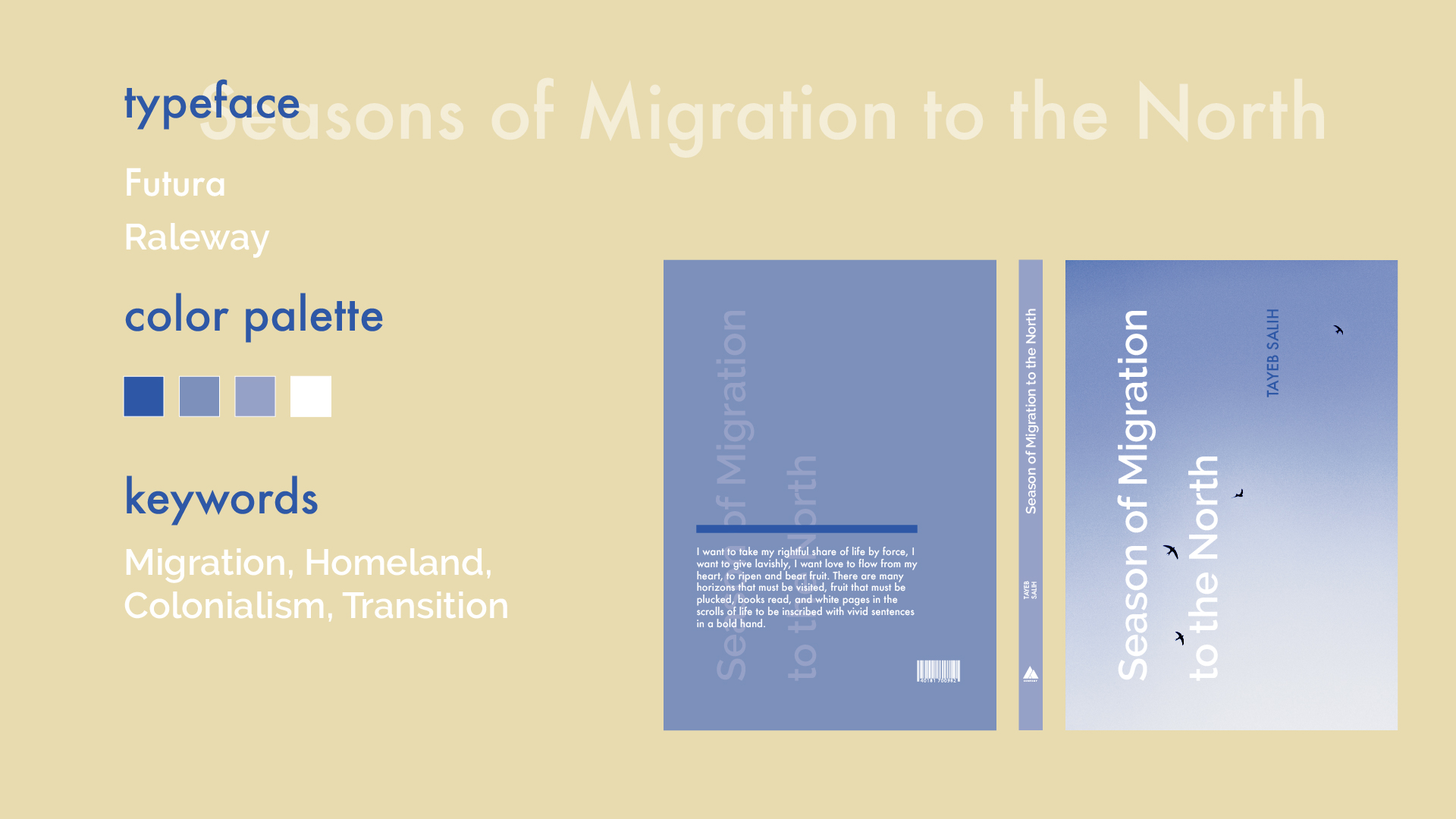 Season of Migration to The North – Kateb | Art Director – Motion ...